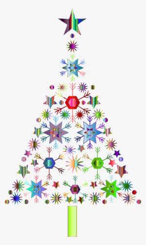 Christmas Tree Vector Icon - Abstract Christmas Tree Vector Png - Free ...