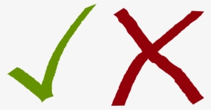 Tick And Cross - Tick And Cross Png - Free Transparent PNG Download ...