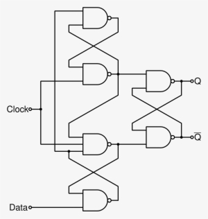 Edge Triggered D Flip Flop - Flip-flop - Free Transparent PNG Download ...