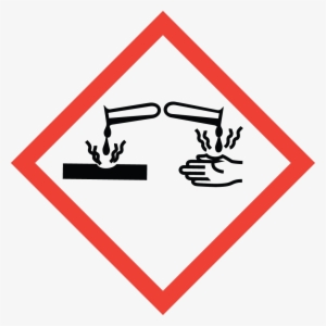 Pictogram - Ghs Pictograms Corrosive - Free Transparent PNG Download ...
