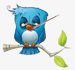 Sick Twitter Bird Virus “ - Sick Bird Png - Free Transparent PNG ...