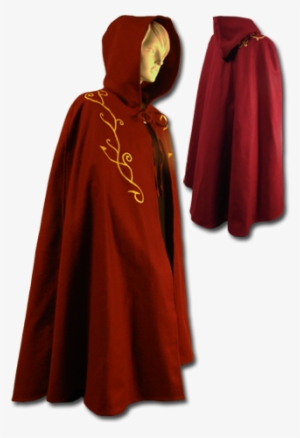 Cape Wool Exclusive, Dark Red - Cloak - Free Transparent PNG Download ...