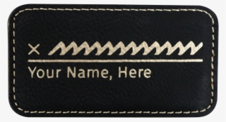 Engraved Leather Name Tag - Wallet - Free Transparent PNG Download - PNGkey