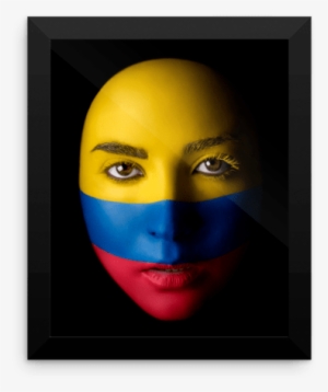 Face Of Colombia - Mask - Free Transparent PNG Download - PNGkey