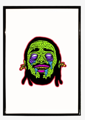 Zombie Post Malone - T-shirt - Free Transparent PNG Download - PNGkey