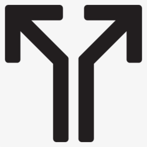 Split Arrows Vector - Split Arrow Png - Free Transparent PNG Download ...