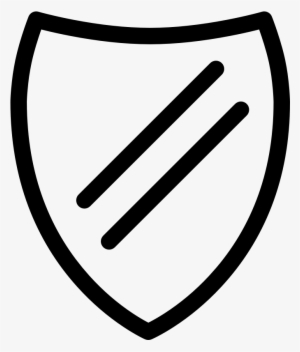 Security Shield Line Diagonal - Icon - Free Transparent PNG Download ...
