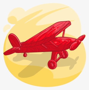 Red Plane - Biplane - Free Transparent PNG Download - PNGkey