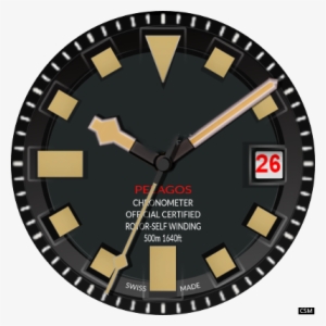 Watch Face Png - Black Watch Dial Png - Free Transparent PNG Download ...