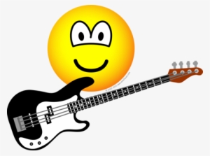 Bass Playing Emoticon - Bass Player Emoji - Free Transparent PNG ...