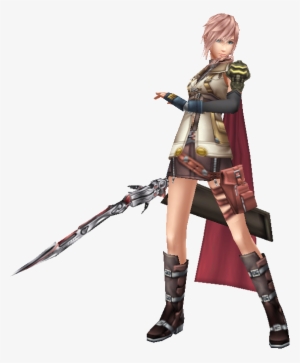 Lightning - Dissidia 012 Final Fantasy Lightning - Free Transparent PNG ...