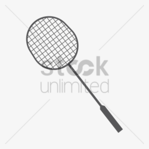 Racket Vector Image Stockunlimited Graphic - Badminton Racket Vector Hd ...