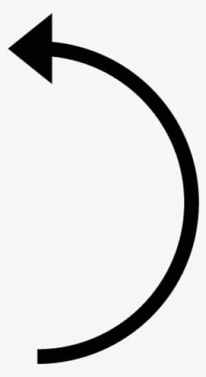 Curved Line With Arrow - Free Transparent PNG Download - PNGkey