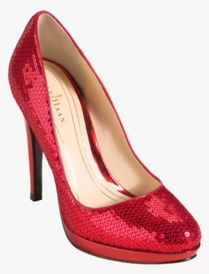 The Modern Ruby Red Slipper - Basic Pump - Free Transparent PNG ...