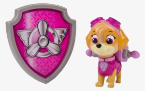 Skye's Pup Tag - Paw Patrol Badge Skye - Free Transparent PNG Download ...