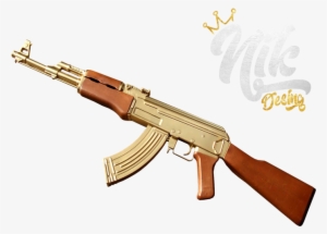 Gold Ak47 Png - Ak 47 Gold Png - Free Transparent PNG Download - PNGkey