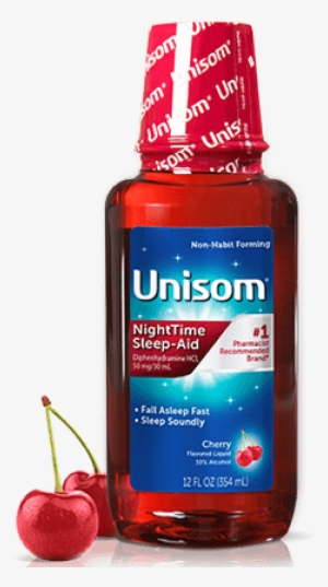 A Fast Way To A Great Night's Sleep - Unisom Liquid - Free Transparent ...