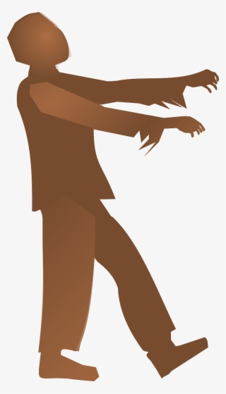 Dancing Zombie Window Silhouettes - Transparent Zombie Silhouette ...
