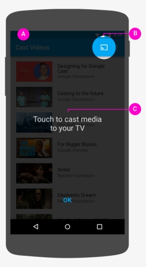 Cast Button - Android Cast Button - Free Transparent PNG Download - PNGkey