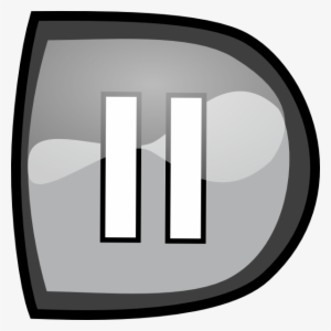 How To Set Use Black Pause Button Svg Vector - Free Transparent PNG ...