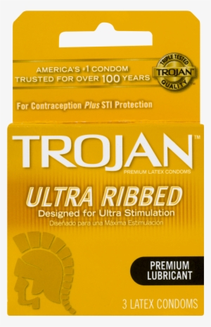 Trojan Ultra Ribbed - Free Transparent PNG Download - PNGkey