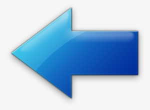 Big Left Arrow Icon - Blue Left Arrow Icon - Free Transparent PNG ...
