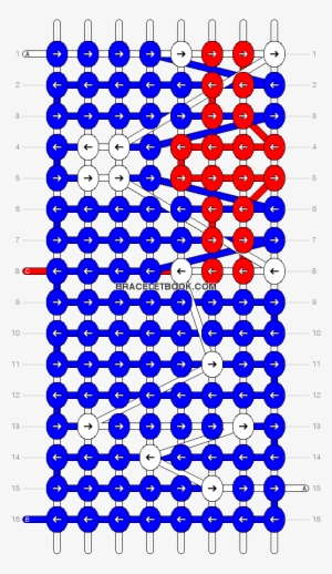 Diamonds Friendship Bracelet Pattern Number - Friendship Bracelets Easy ...