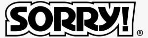 Sorry Logo Png Transparent - Sorry Game - Free Transparent PNG Download ...