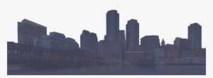 Boston - Boston Skyline Transparent - Free Transparent PNG Download ...