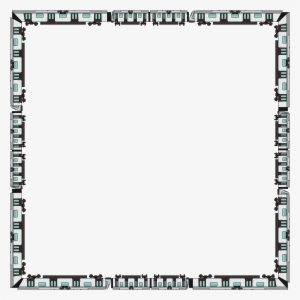 Free Clipart Of A Train Border - Clip Art - Free Transparent PNG ...