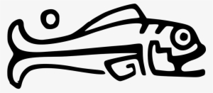 Aztec Clipart Incan - Aztec Fish Symbol - Free Transparent PNG Download ...
