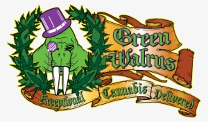 Green Walrus Logo - Illustration - Free Transparent PNG Download - PNGkey