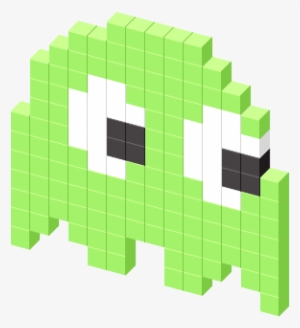View Favicon On T-shirt - Green Pac Man Ghost - Free Transparent PNG ...