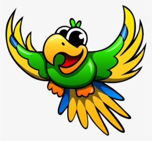 Cute Parrot Png Image - Cartoon Parrot Transparent Background - Free ...