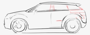 Range Rover Evoque - Draw A Range Rover - Free Transparent PNG Download ...