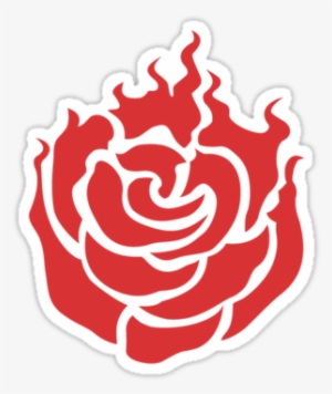 The Gallery For > Rwby Ruby Emblem - Rwby Ruby Rose Emblem - Free ...