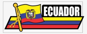 Ecuador Flag Car Sidekick Decal - Car - Free Transparent PNG Download ...