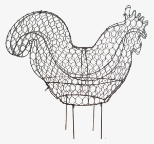 Topiary Shapes Gardening Decoration Metal - Rooster - Free Transparent ...