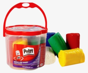 Modelling Dough Set Of 5 Colours In 500g Bucket - Pritt - Free ...
