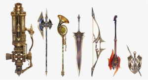 Shining Resonance Weapons Artwork - Shining Resonance Refrain Weapons ...