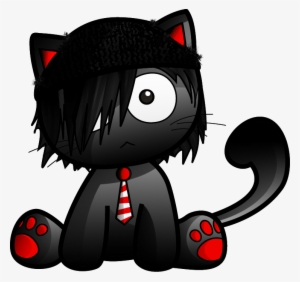 Crazy Emo Cat Wallpaper Called Emo Or Pastel Goth - Junko Enoshima ...