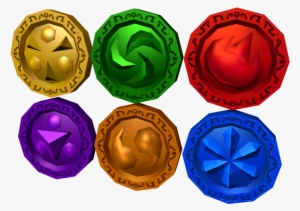 Legend Of Zelda Oot Medallions - Free Transparent PNG Download - PNGkey