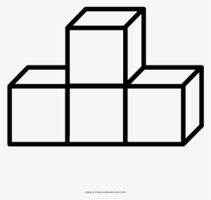 Tetris Piece Coloring Page - Realm Charter School - Free Transparent ...