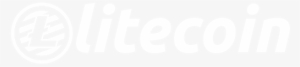 White Litecoin Logo With A Transparent Background - Litecoin Logo ...