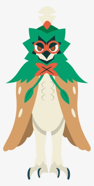 1475639279889 - Decidueye Shocked - Free Transparent PNG Download - PNGkey