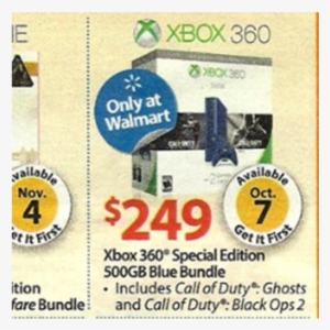 1-xbox 360 Wal Mart Bundle - Microsoft Xbox 360 500gb Special Edition ...