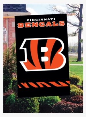 Cincinnati Bengals Black Applique Banner Flag - Bengals Vs Panthers ...