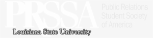 Prssa At Lsu - Prssa Logo Transparent White - Free Transparent PNG ...
