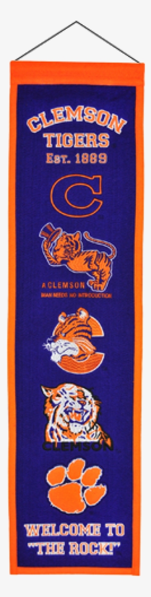 Clemson Heritage Banner - Free Transparent PNG Download - PNGkey