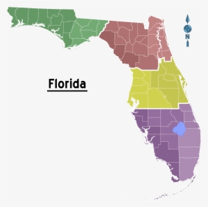 Florida Transparent Png - Florida County Map Png - Free Transparent PNG ...